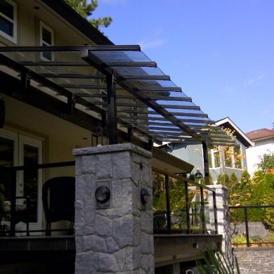 Glass Canopy & Glass Repair Services Glass Company Vancouver BC.